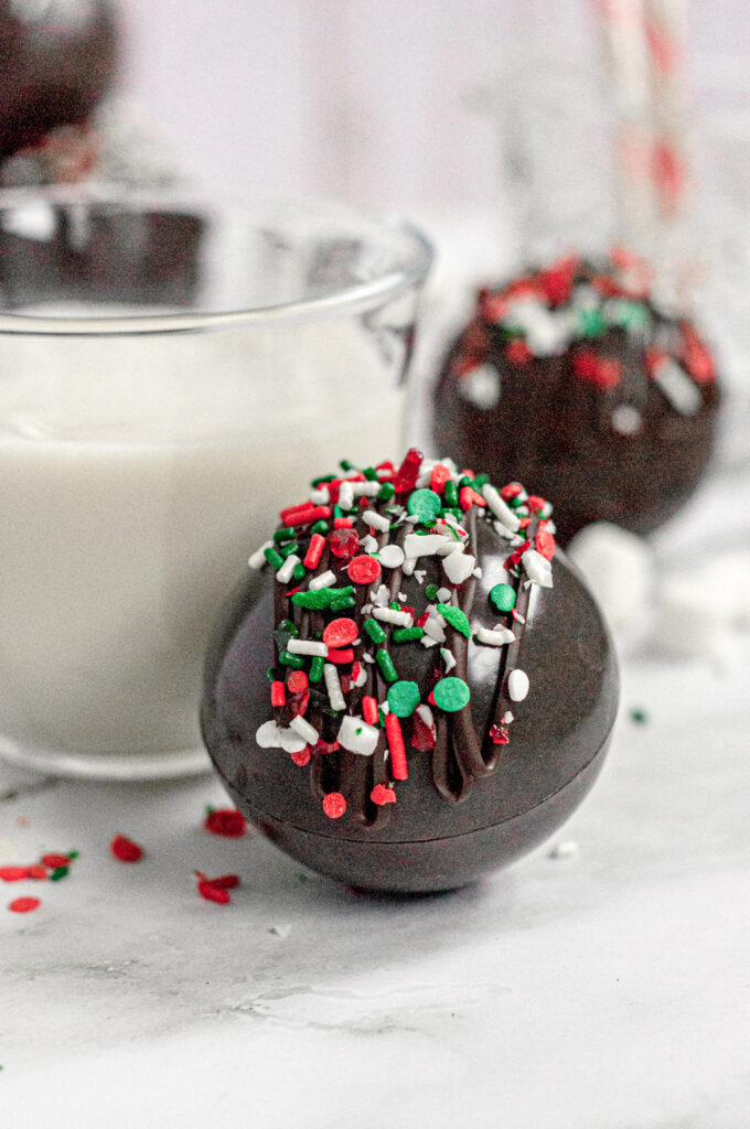 Hot Cocoa Bombs by Caked By Katie - FoodSocial