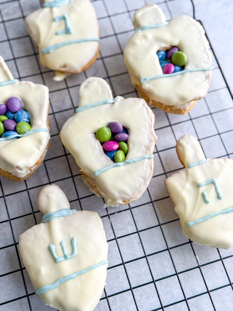Stuffed Dreidel Cookies by LivLaughCook - FoodSocial