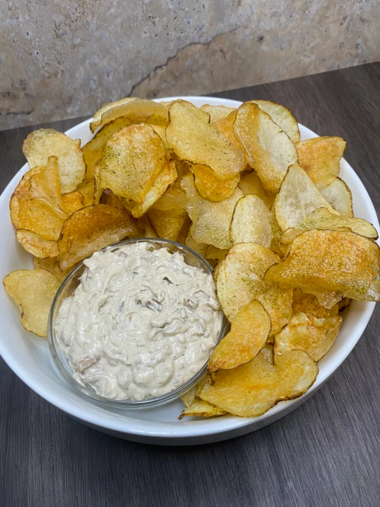 French Onion chips & dip by chefece__ - FoodSocial