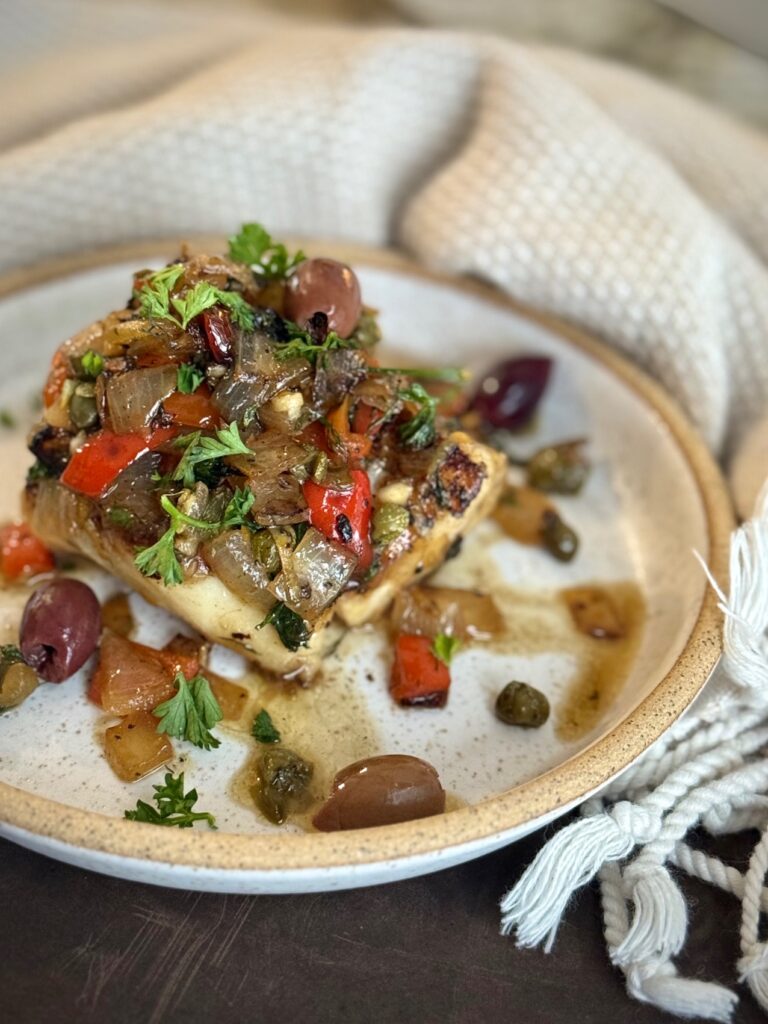 Cod + Capers by Tasha Tindall - FoodSocial