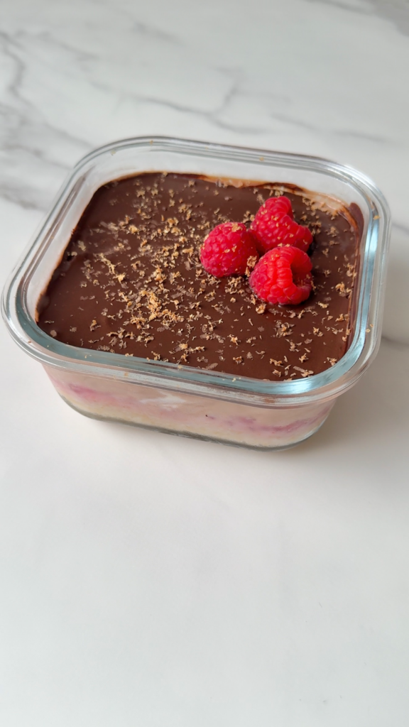 Chocolate Raspberry Overnight Weetbix by Chenoa Hill - FoodSocial