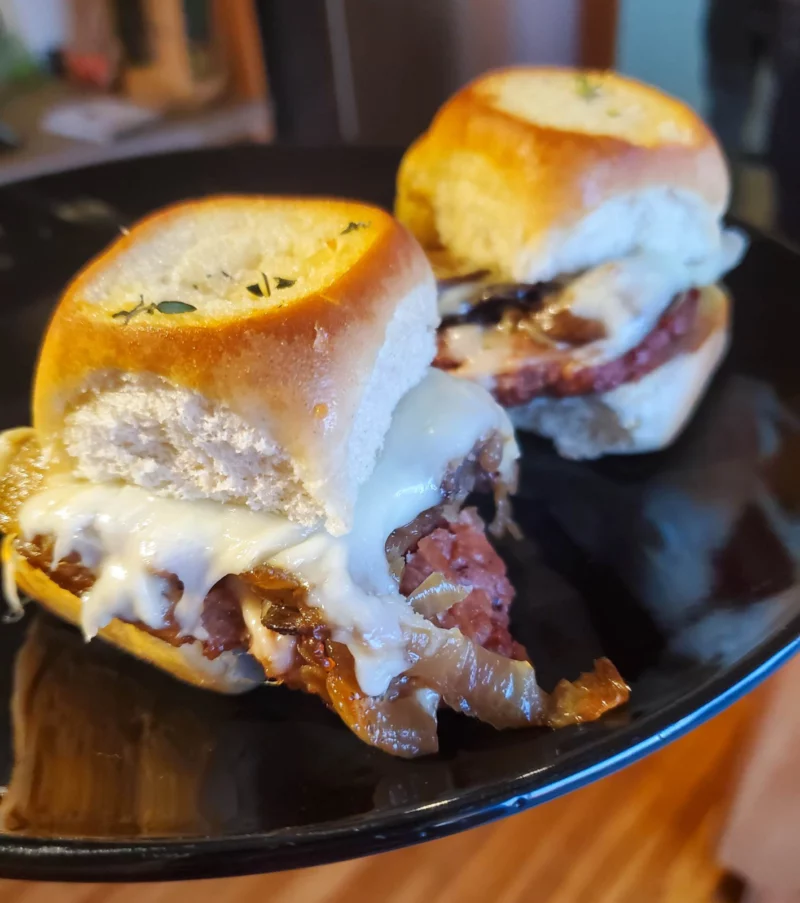 Patty Melt Sliders by the_happy_veg - FoodSocial