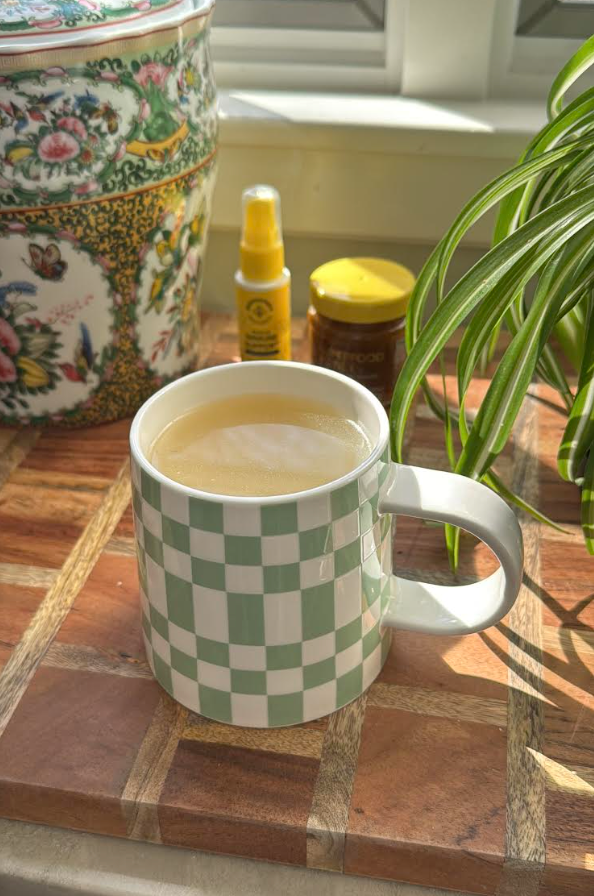 Lemon Ginger Bone Broth by Lara Salamone - FoodSocial
