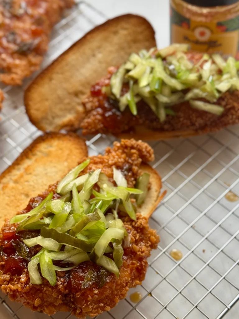 Sweet & Spicy Fried Chicken Sandwich by glassofweinstein - FoodSocial