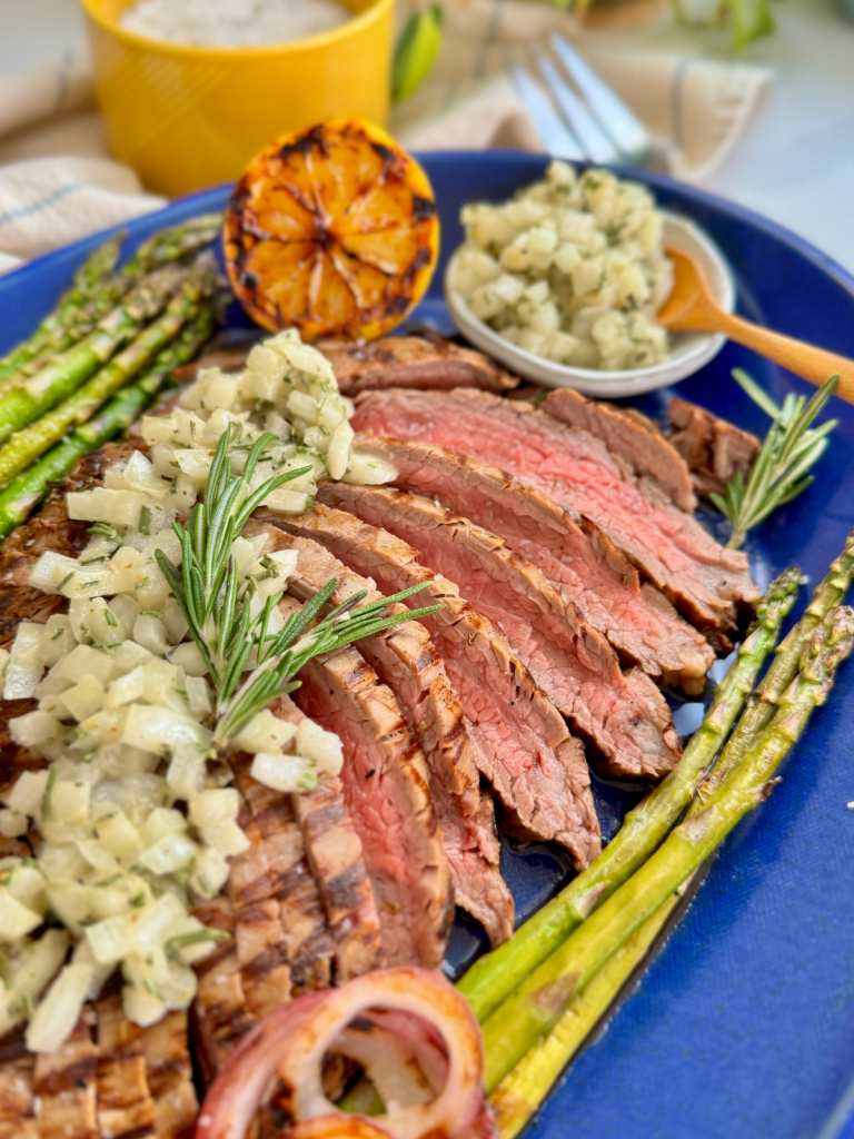 Citrus-Rosemary Marinated Flank Steak by Back Porch Paleo - FoodSocial