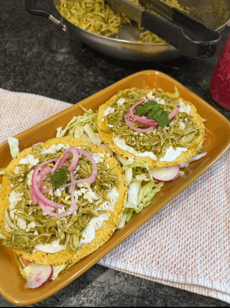 Tinga de Pollo Verde (Green Chicken Tinga) by The Hangry Latina ...