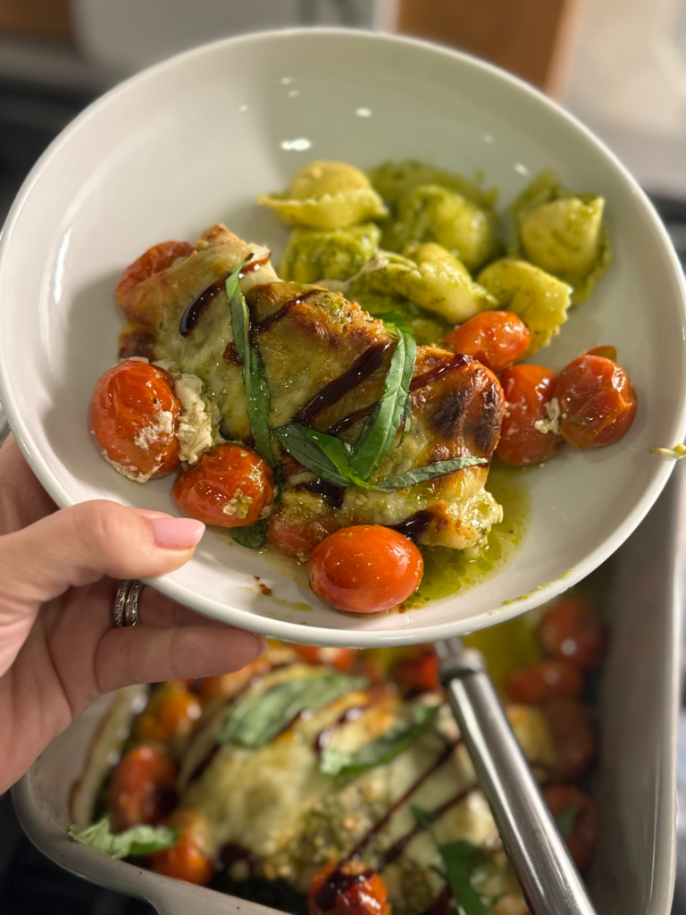 Chicken Caprese Bale by Adaydreamblog - FoodSocial