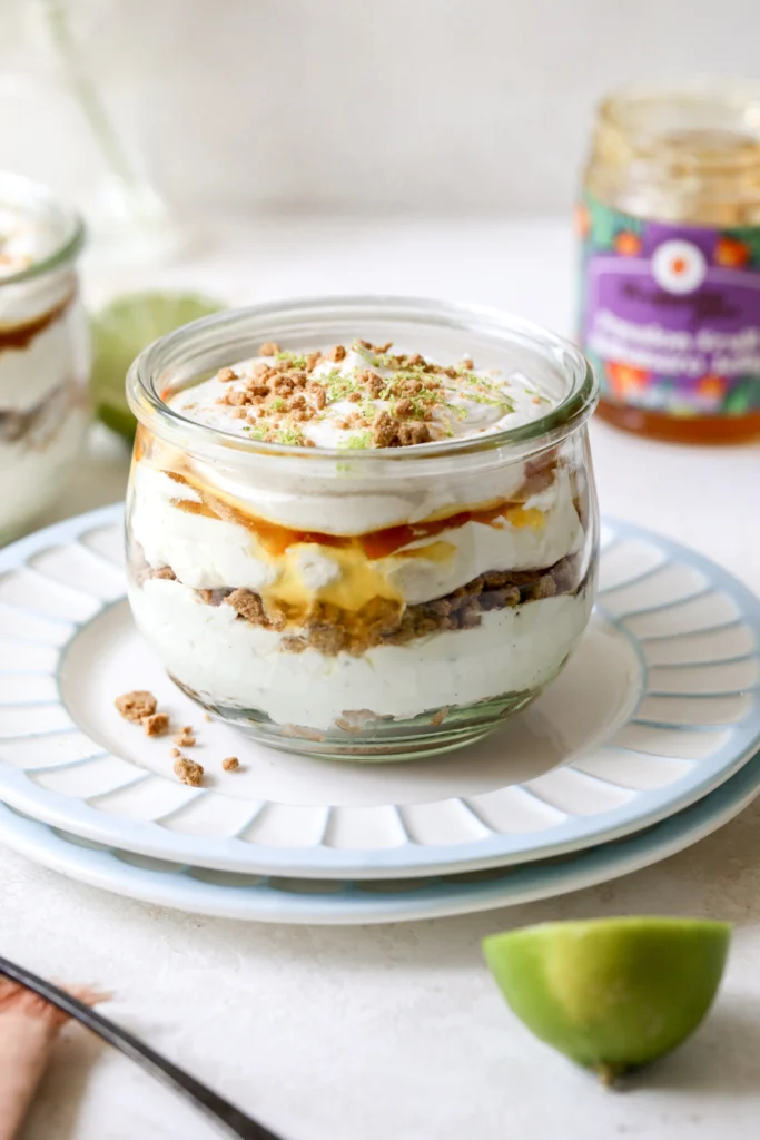 Tropical Lime Mousse Parfaits with Habanero Passionfruit Jam by Jessi's ...