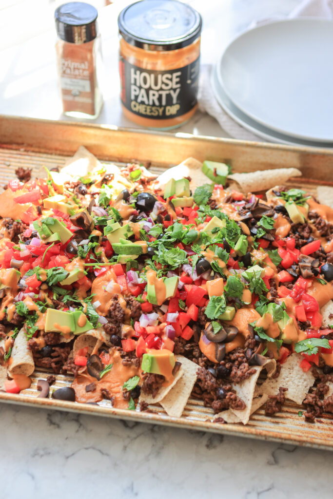 Dairy-Free, Grain-free Loaded Nachos by Primal Palate - FoodSocial