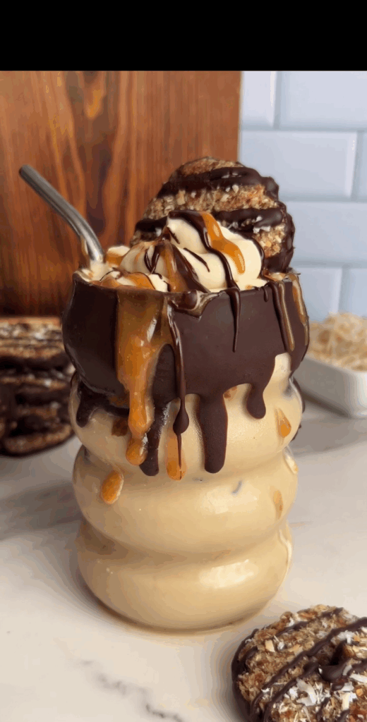 Samoa Latte by colleenshealthylife - FoodSocial