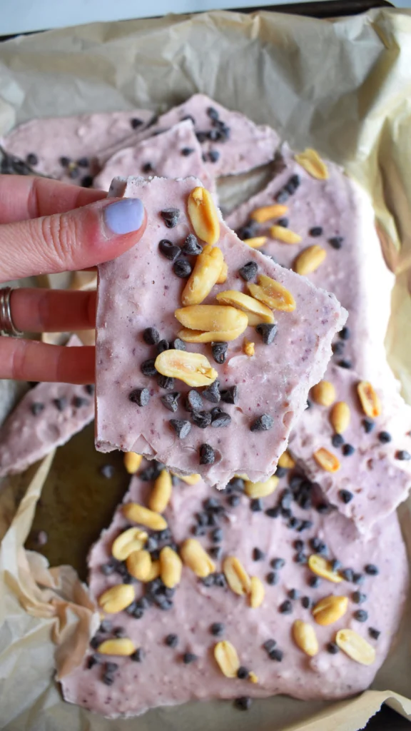 Banana Split Bark by joyfuleatsnbeats - FoodSocial