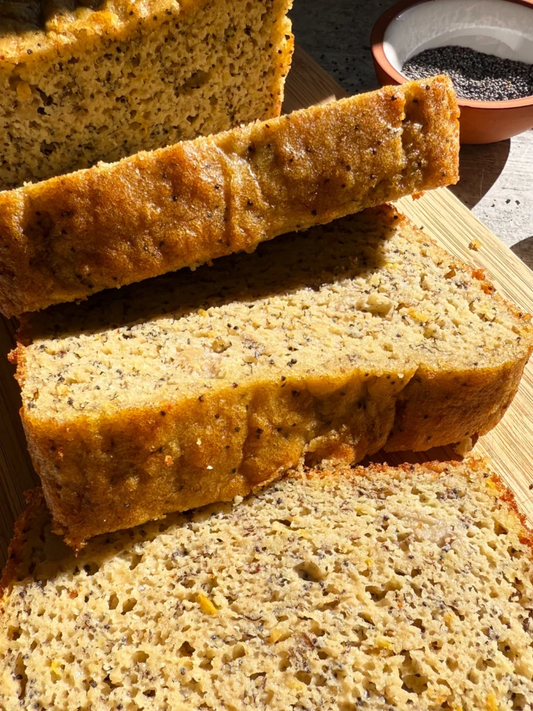Lemon Poppy Seed Banana Bread (Paleo) by bakeitpaleo - FoodSocial