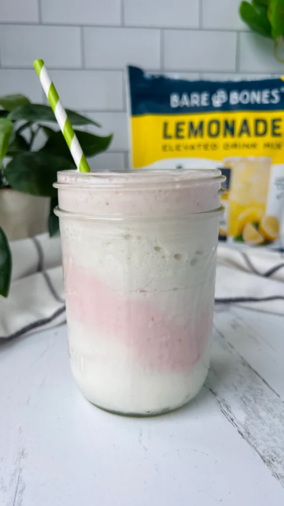 Frosted Protein Strawberry Lemonade by hollysbestlife - FoodSocial