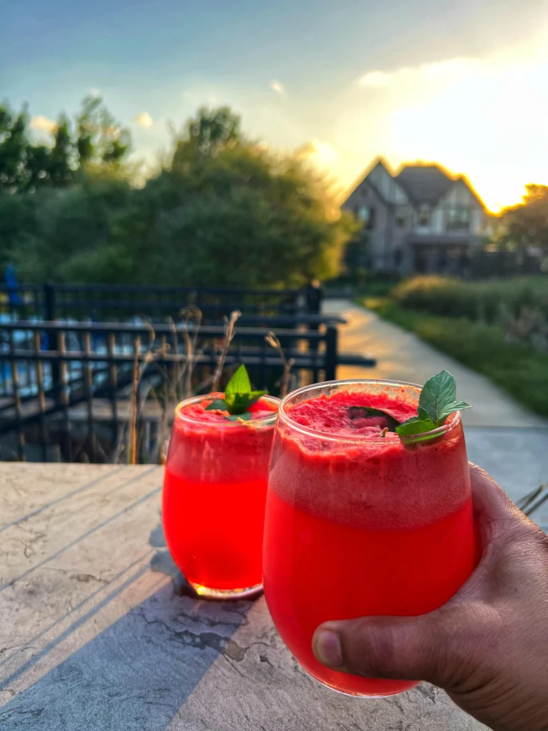 Passionate Sunset Mocktail by Masala Paleo - FoodSocial
