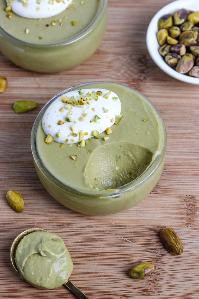 Vegan Pistachio Mousse by Chloe's Creative Kitchen - FoodSocial