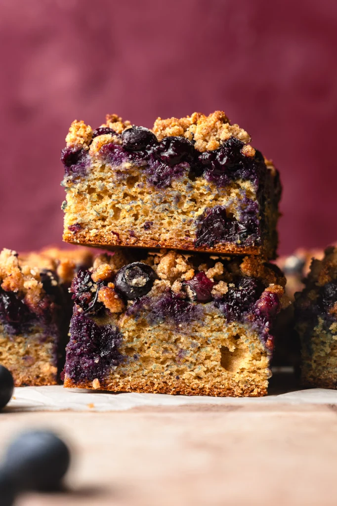 Vegan Blueberry Coffee Cake by ellielikes.cooking - FoodSocial