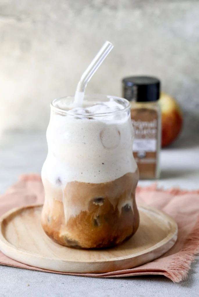 Apple Pie Cold Foam Latte by Jessi's Kitchen - FoodSocial