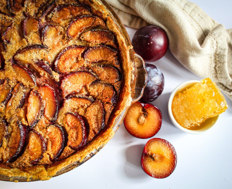 Honey and Sugar Plum Spice Pie by Simone Sutcliffe - FoodSocial