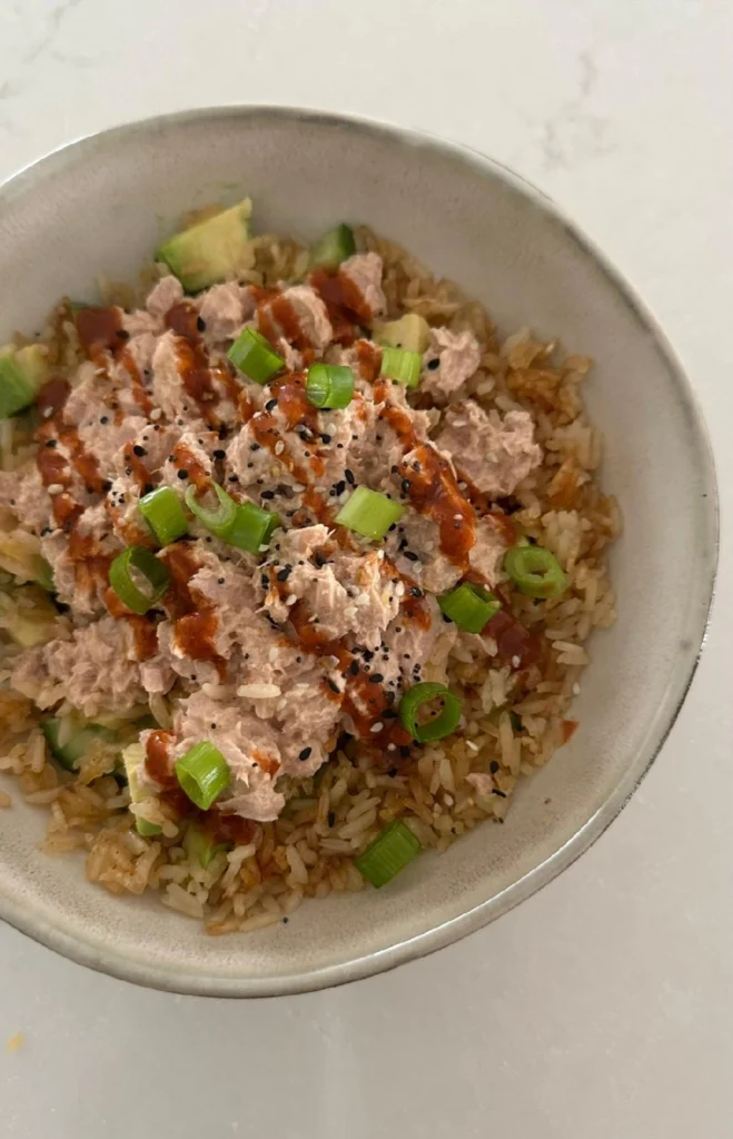 Crispy Rice Tuna Salad by Simplyhealthymama - FoodSocial