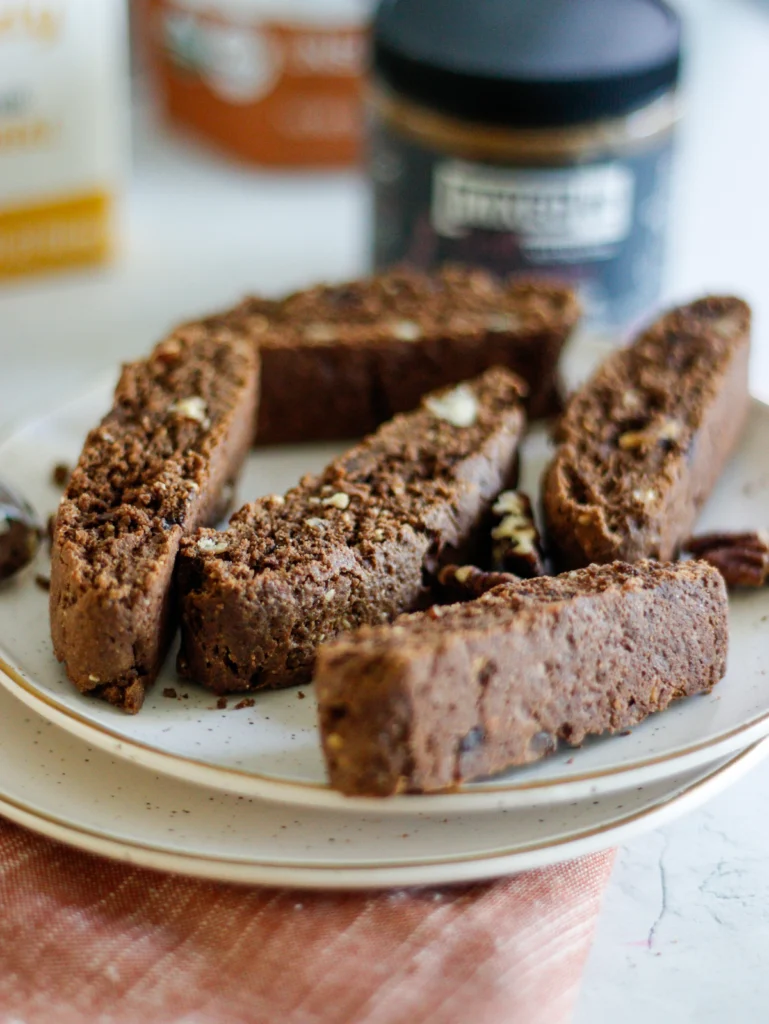 Small Batch Gluten-Free Mocha Pecan Biscotti by Timestampedfood ...