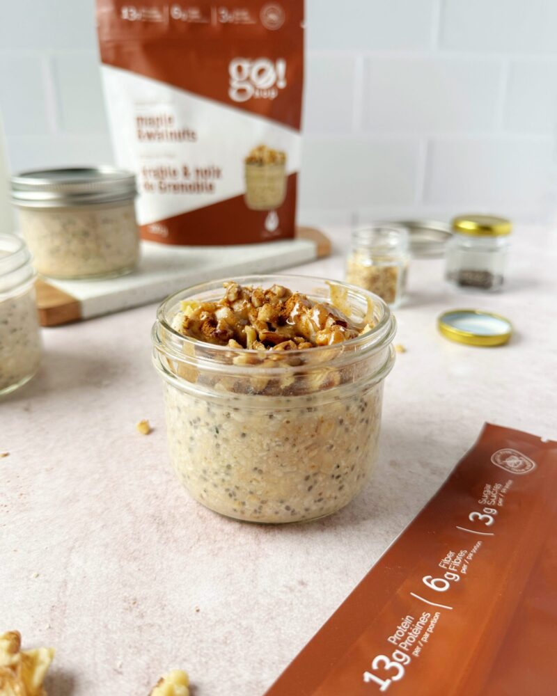 Maple Walnut Overnight Oats by Riri's Recipes - FoodSocial