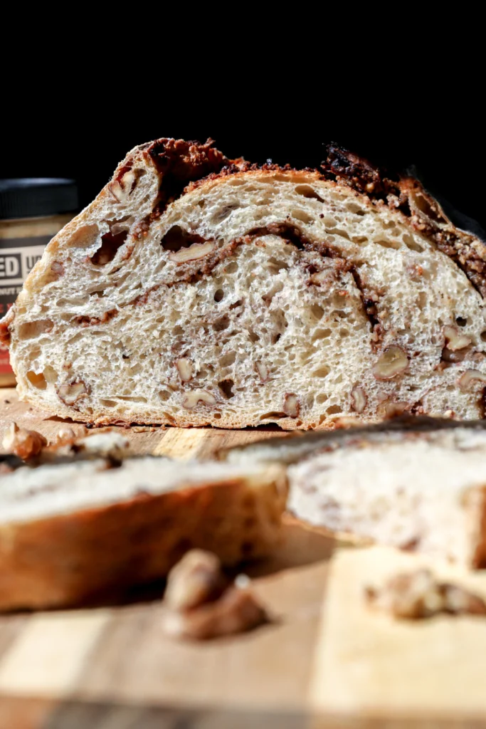 Rustic Maple Walnut Sourdough Boule by Jessi's Kitchen - FoodSocial