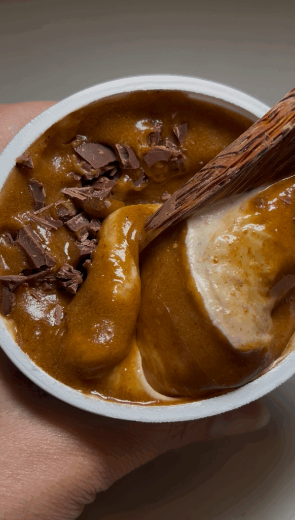 Peanut Butter Cup Protein ‘Blizzard’ by Lisa Lipari - FoodSocial