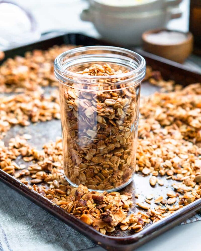 Maple & Olive Oil Granola by Stillwood Kitchen - FoodSocial