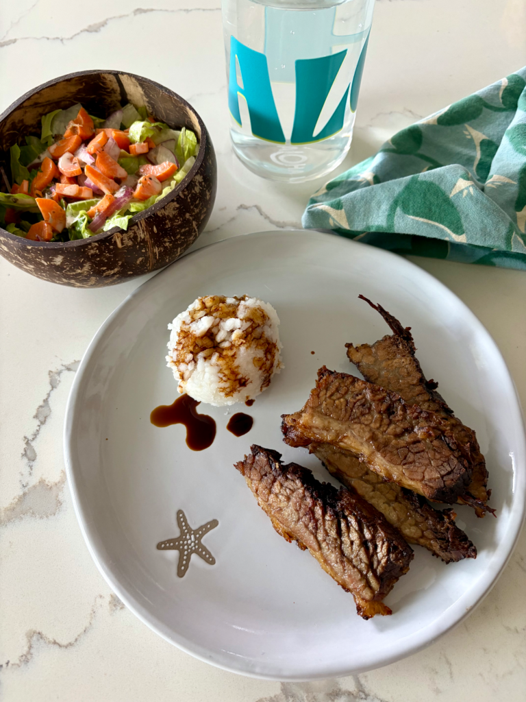 Brisket Plate Lunch by Aloha Healthy Eats - FoodSocial