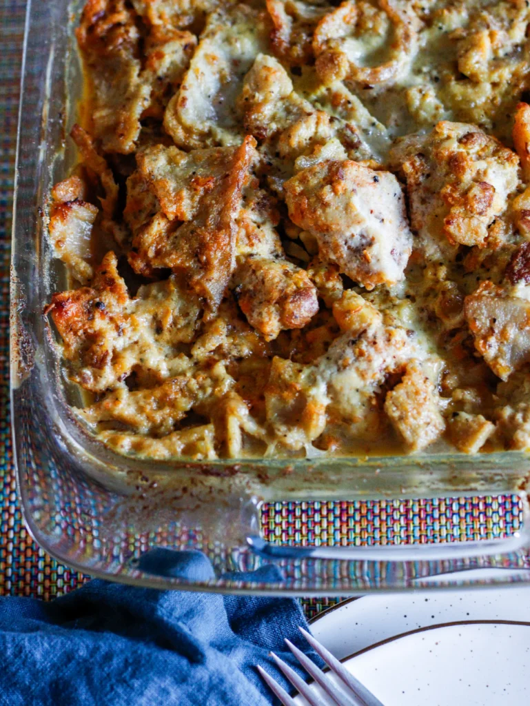 Layered Cherry Tomato Chicken & Smashed Potato Bake by Timestampedfood ...