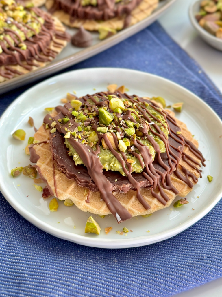 Dubai Waffle Cone “Wafers” by Back Porch Paleo - FoodSocial